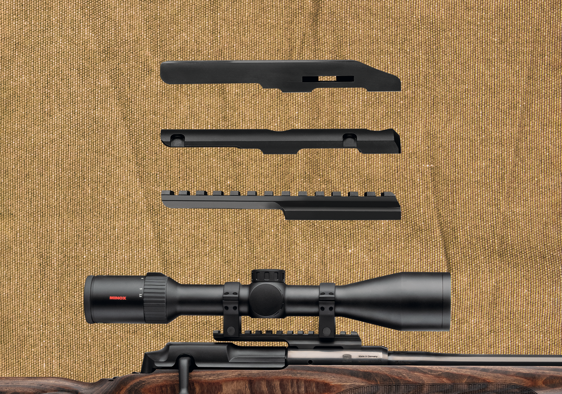 MAUSER 25 Max – Straight‑Pull Rifle with Thumbhole Stock
